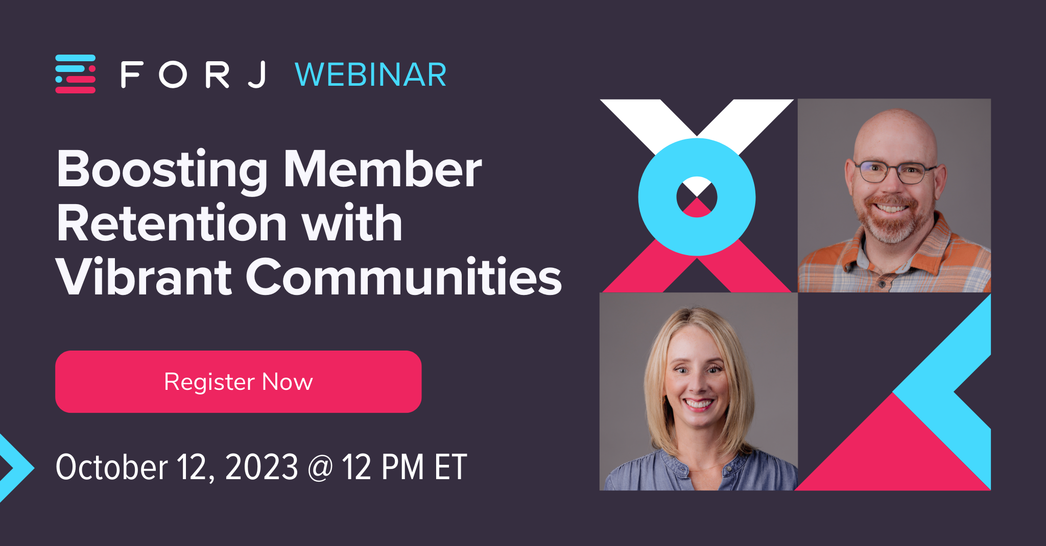 Boosting Retention with Vibrant Communities Webinar | Forj